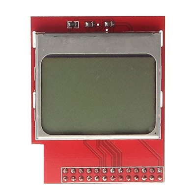 LCD - DEV-00154 - ماژول ال سی دی 1.8 اینچ رسپبری بکلایت PCD8544 - ايران ...